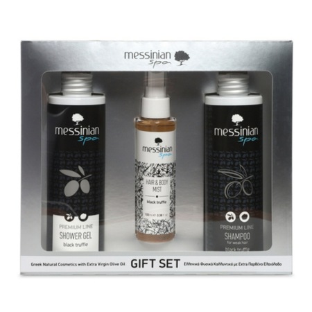 Set cadou 3 in 1, Messinian Spa, Black Truffle, 300 ml - eMAG.ro