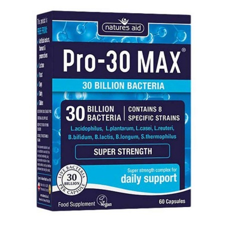 Flacon probiotic, Natures Aid, 60 capsule - eMAG.ro