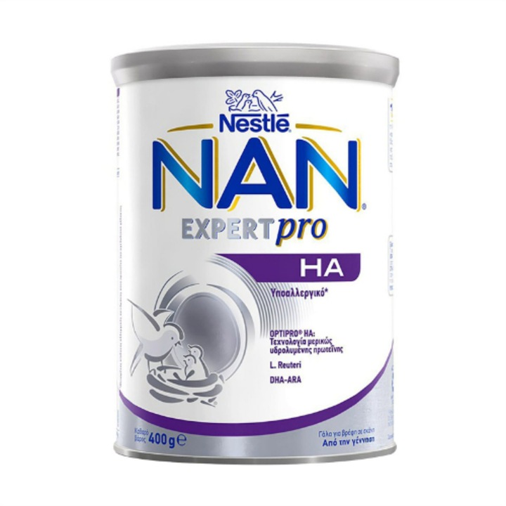 Lapte praf bebelusi NAN Expert Pro HA, Nestle, 400 g - eMAG.ro