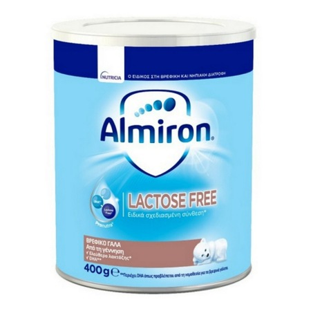 Lapte praf bebelusi Almiron, Nutricia, Fara lactoza, 400 g - eMAG.ro