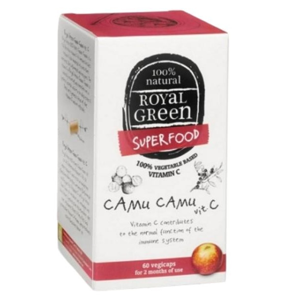 Suplimente alimentar cu Vitamina C, Royan Green, 60 capsule - eMAG.ro