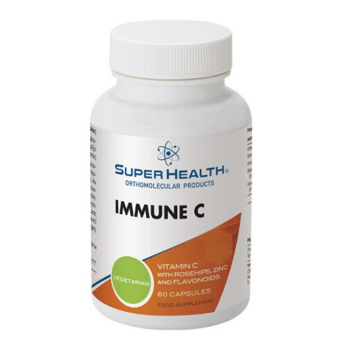 Supliment alimentar, Super Heath, Immune C, 500 mg, 60 capsule - eMAG.ro