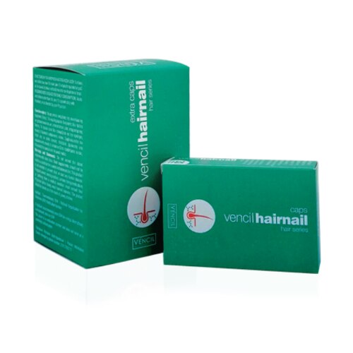 Supliment alimentar, Vencil, Pentru piele/par, 90 capsule - eMAG.ro