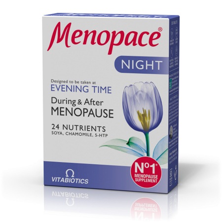 Supliment alimentar Menopace Night, VitaBiotics, 30 tablete - eMAG.ro