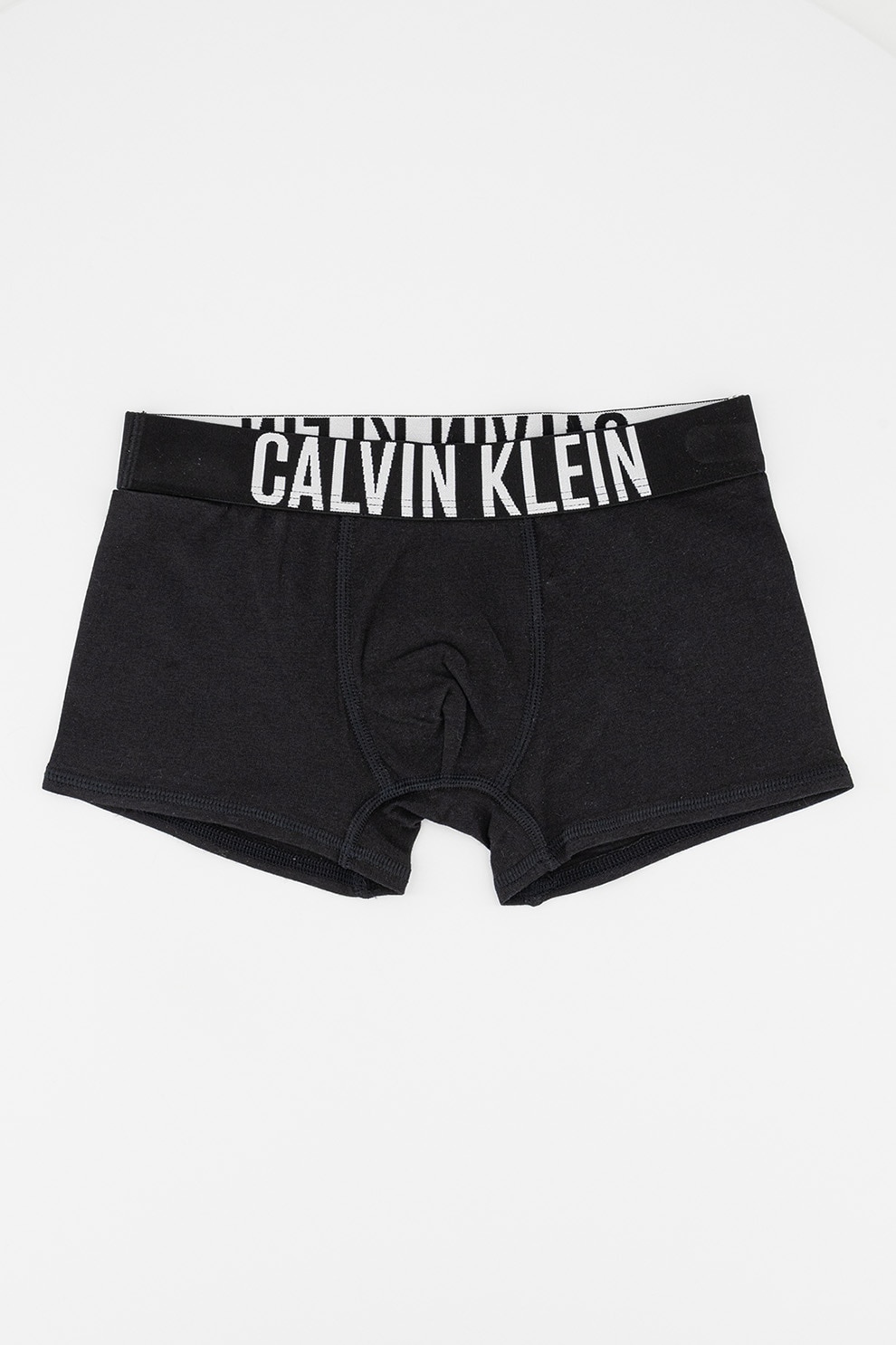CALVIN KLEIN, Set de boxeri cu banda logo in talie - 2 perechi, Negru ...