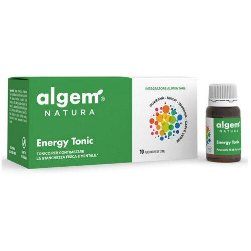 Supliment alimentar Energy Tonic, Algem Natura, 10 fiole x 12 ml - eMAG.ro