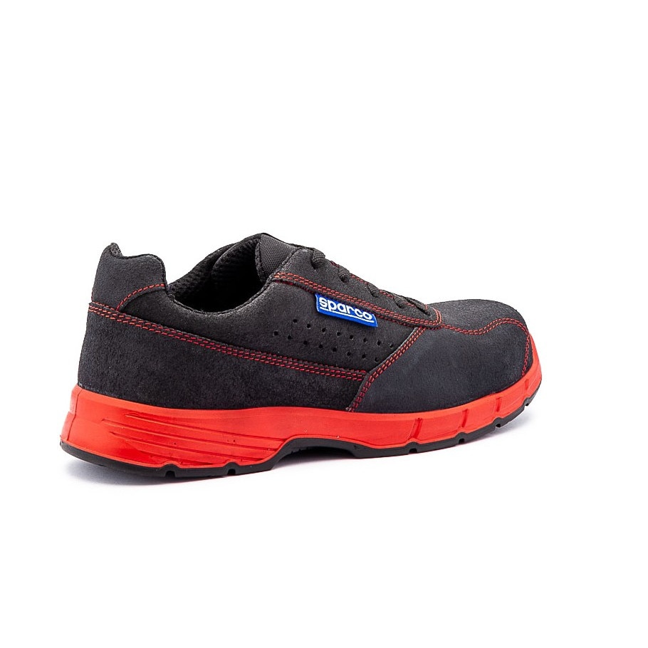 Pantofi protectie S1P, SPARCO, Challenge, negru cu rosu, bombeu ...