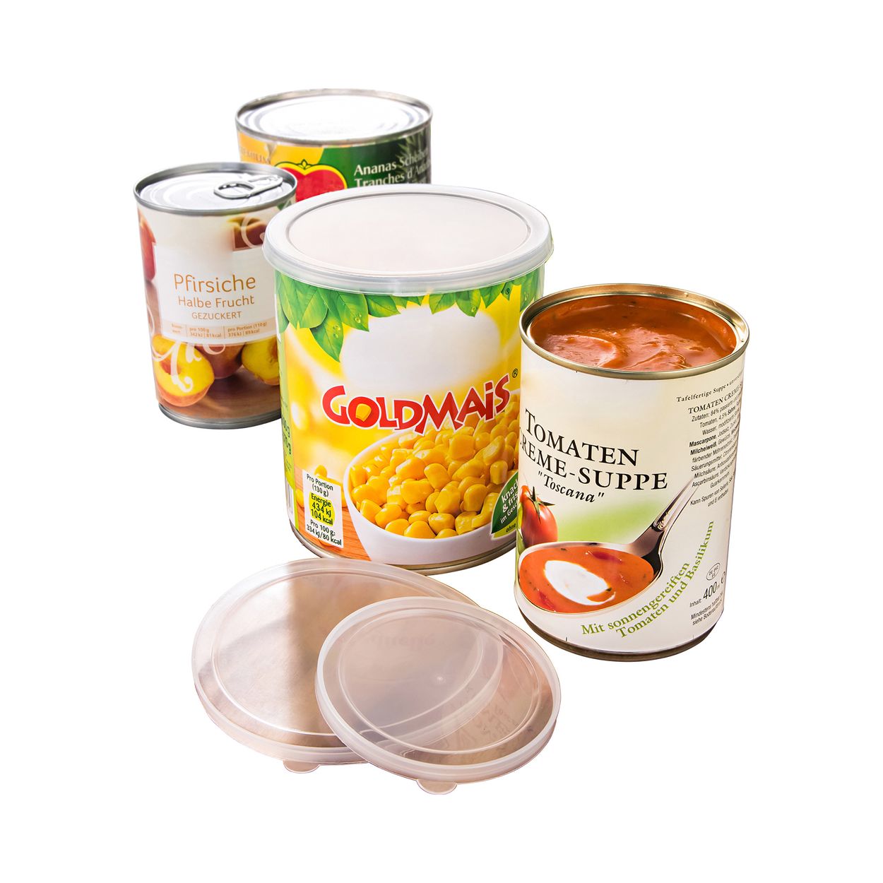 Set 2 capace cutii conserve, plastic - eMAG.ro