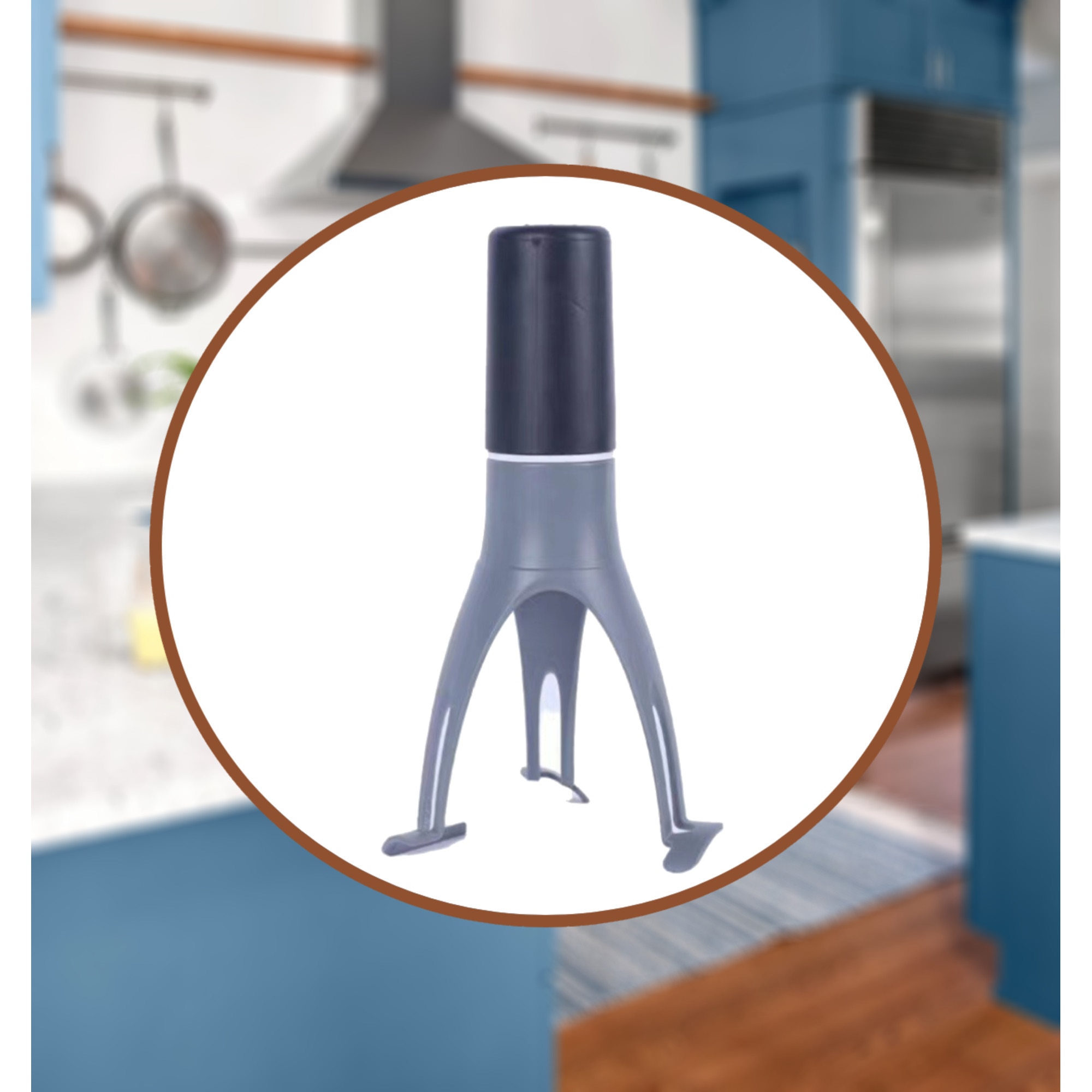 Mixer automat vertical pentru cratita, capat detasabil pentru curatare ...