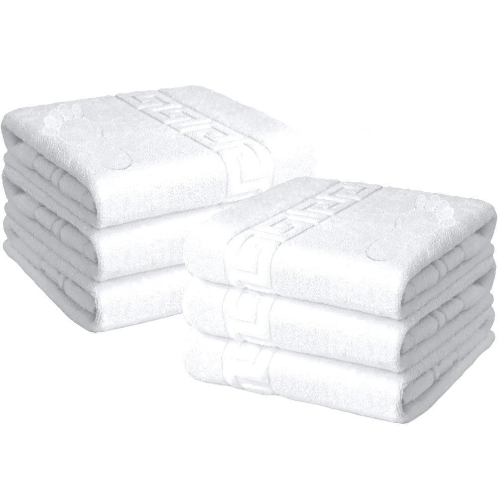 Set 6 prosoape baie picioare, Kottony, model Horeca Clasic, 100% bumbac ...