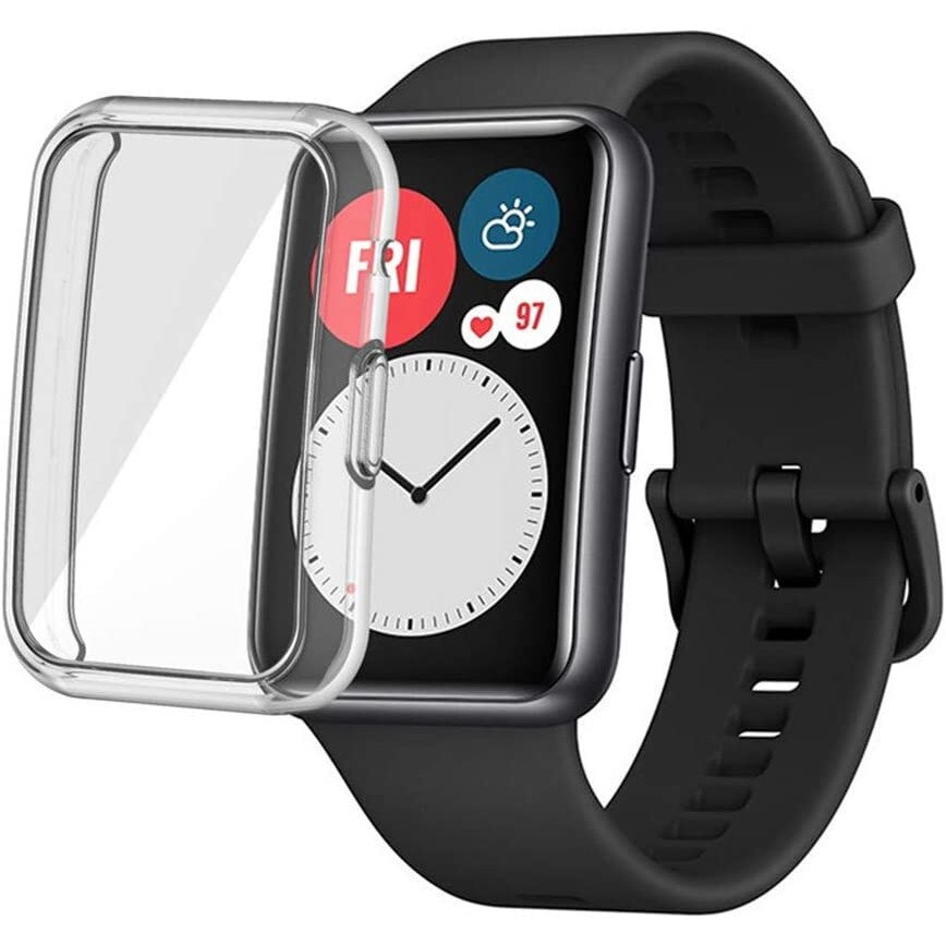 Husa protectie ecran smartwatch, HNSMART, Termoplastic, Compatibil cu ...