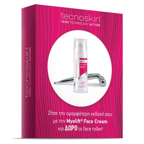 Set crema de fata si rola de masaj, Tecnoskin, Myolift, 50 ml - eMAG.ro