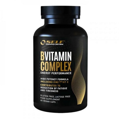 Supliment de vitamine B-Complex Vitamina C+Zinc, Self Omninutrition, 60 ...