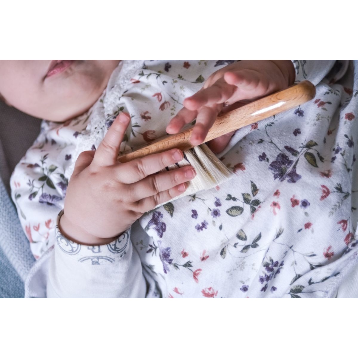 Perie de par de capra, Yosoy, 18x3.3 cm, Bej - eMAG.ro