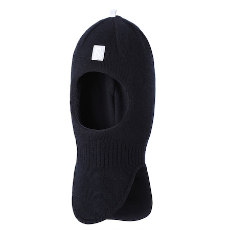 Caciula tip cagula copii, Reima, Lana, 46cm, Negru - eMAG.ro