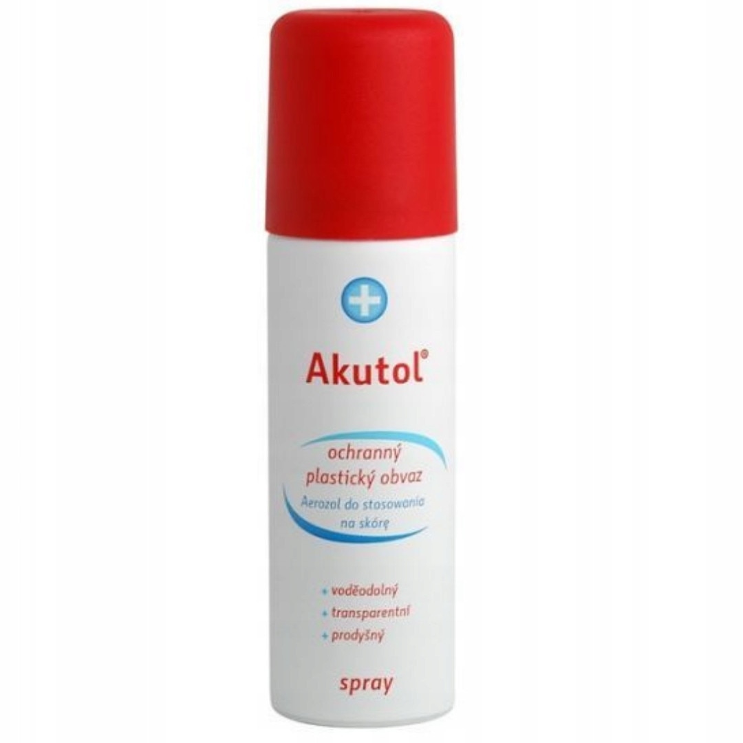 Spray pentru rani, Pansament elastic, Akutol, 60 ml - TERMEN DE ...