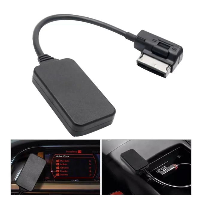 Cablu adaptor Ventoo®, AMI, MMI 3G, MDI, Bluetooth 5.0, Audi Q5, A5, A7, R7, S5, Q7, A6L, A8L ...