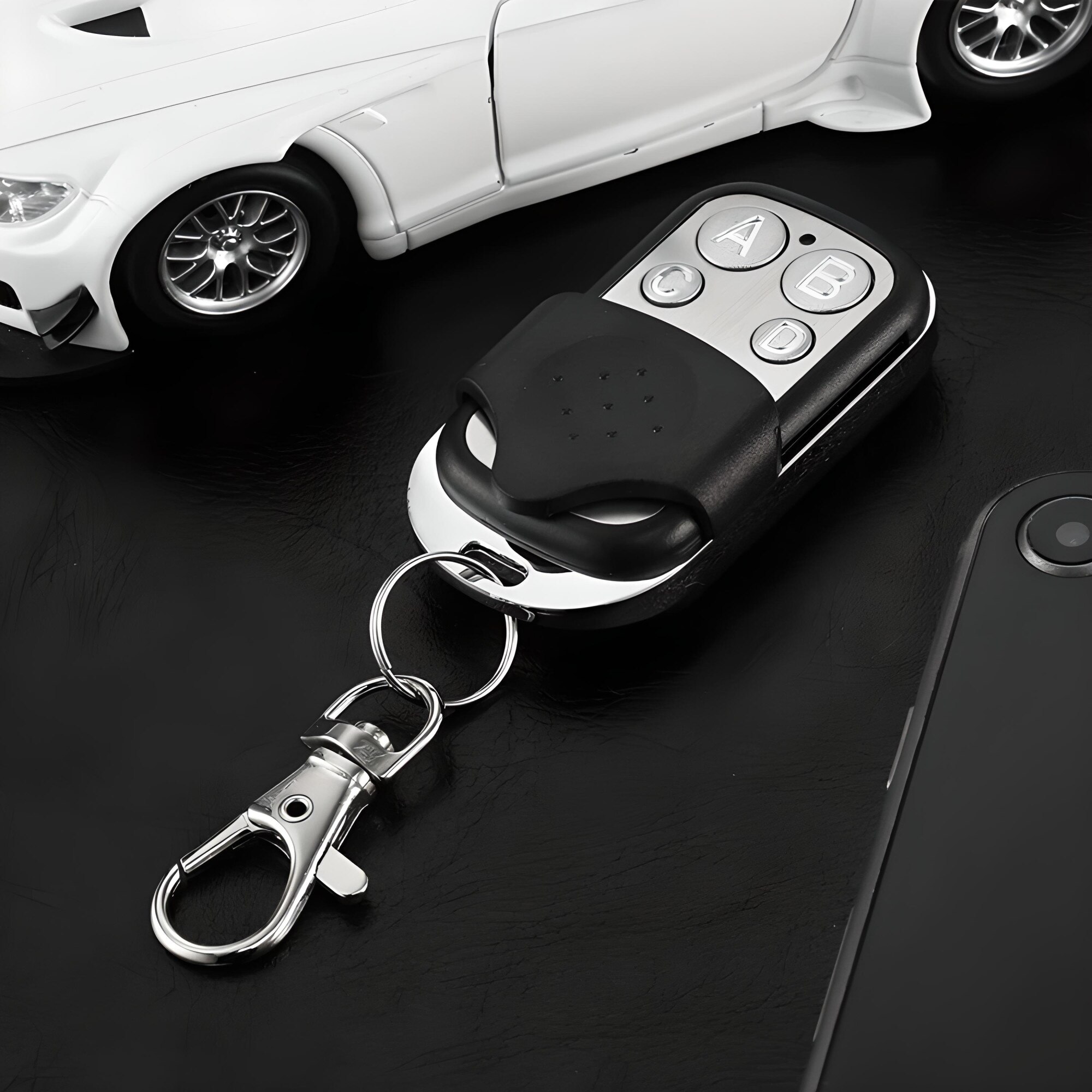 Telecomanda universala cu memorie pentru poarta electrica, garaj si ...