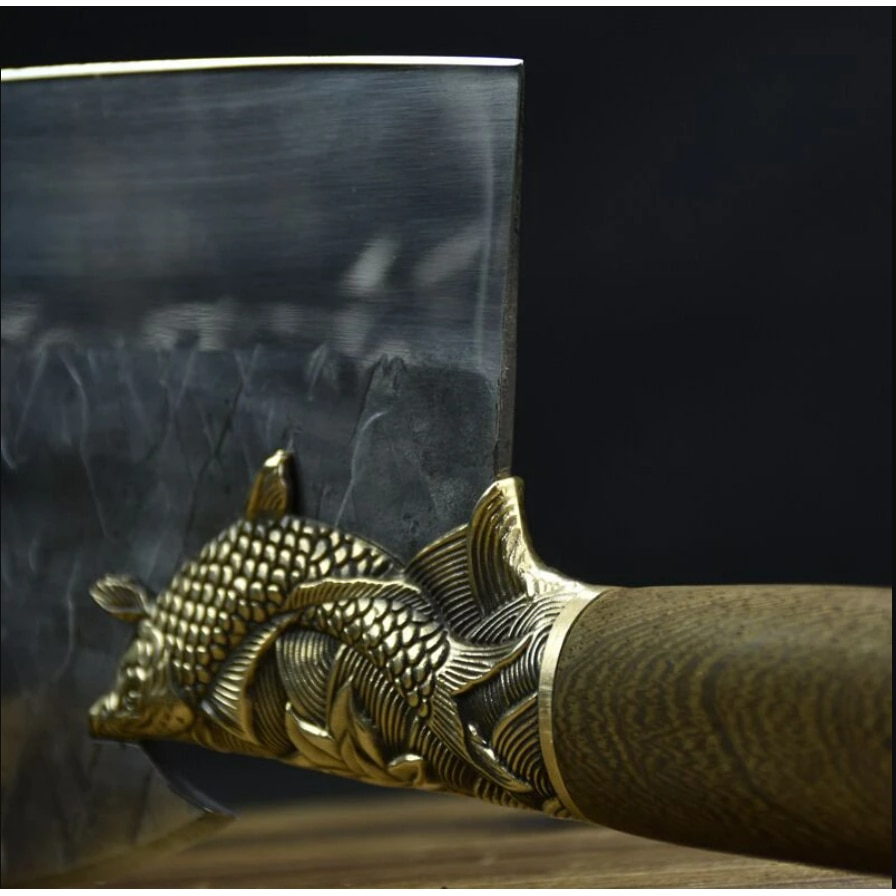 Cutit satar pentru dezosat, forjat manual, Full Tang, antiaderent, lama ...