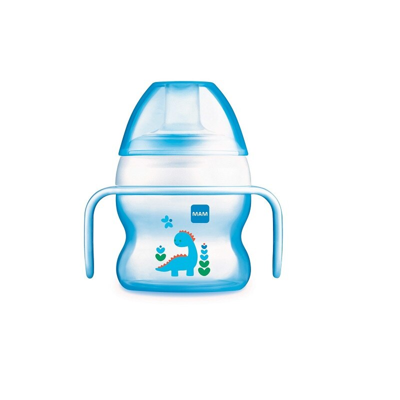Biberon, MAM, Trainer+, Plastic, Silicon, Multicolor, 150 ml, 4m+ - eMAG.ro