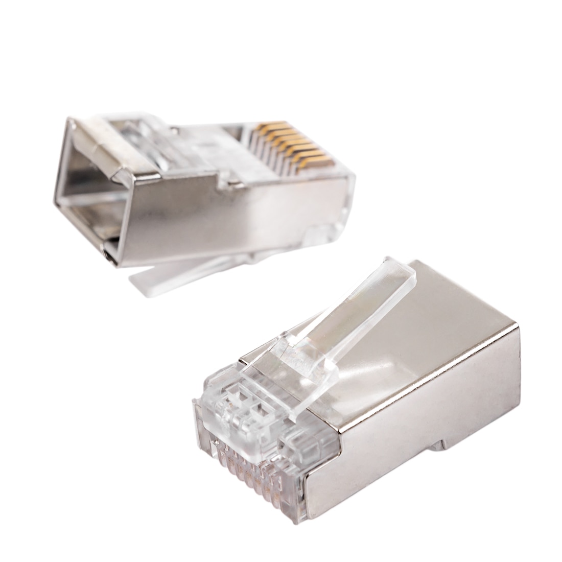 Mufa RJ45 Pass Through cat 6 FTP PT-RJ456FT-1 100buc - eMAG.ro