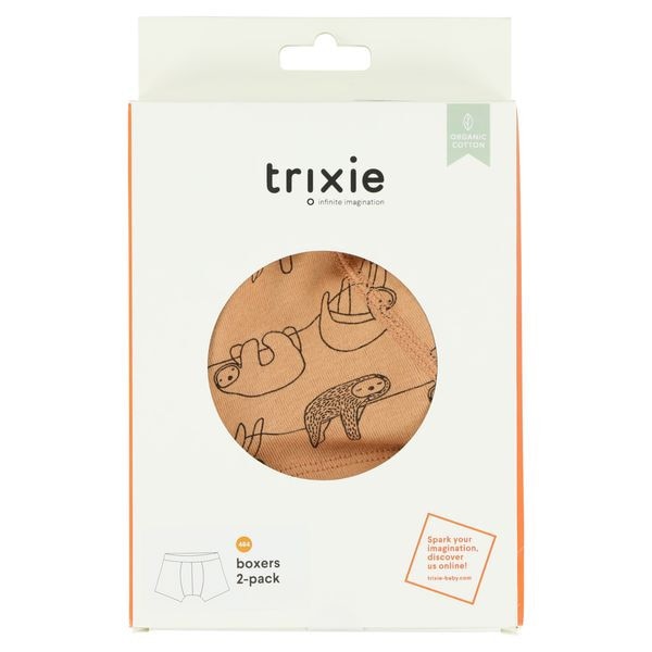 Set boxeri copii, Trixie, Bumbac, 2 buc, Maro, 4 ani - eMAG.ro