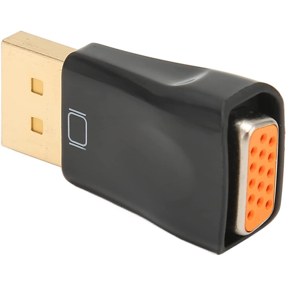 Adaptor DisplayPort la VGA, Jeswo, 1080P, Negru - eMAG.ro