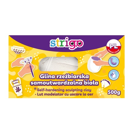 Lut modelator STRIGO alb cu uscare la aer, 500g - eMAG.ro