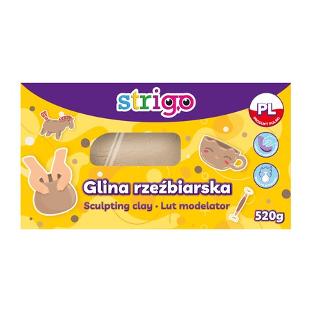 Lut modelator, STRIGO culoare natural 520g - eMAG.ro