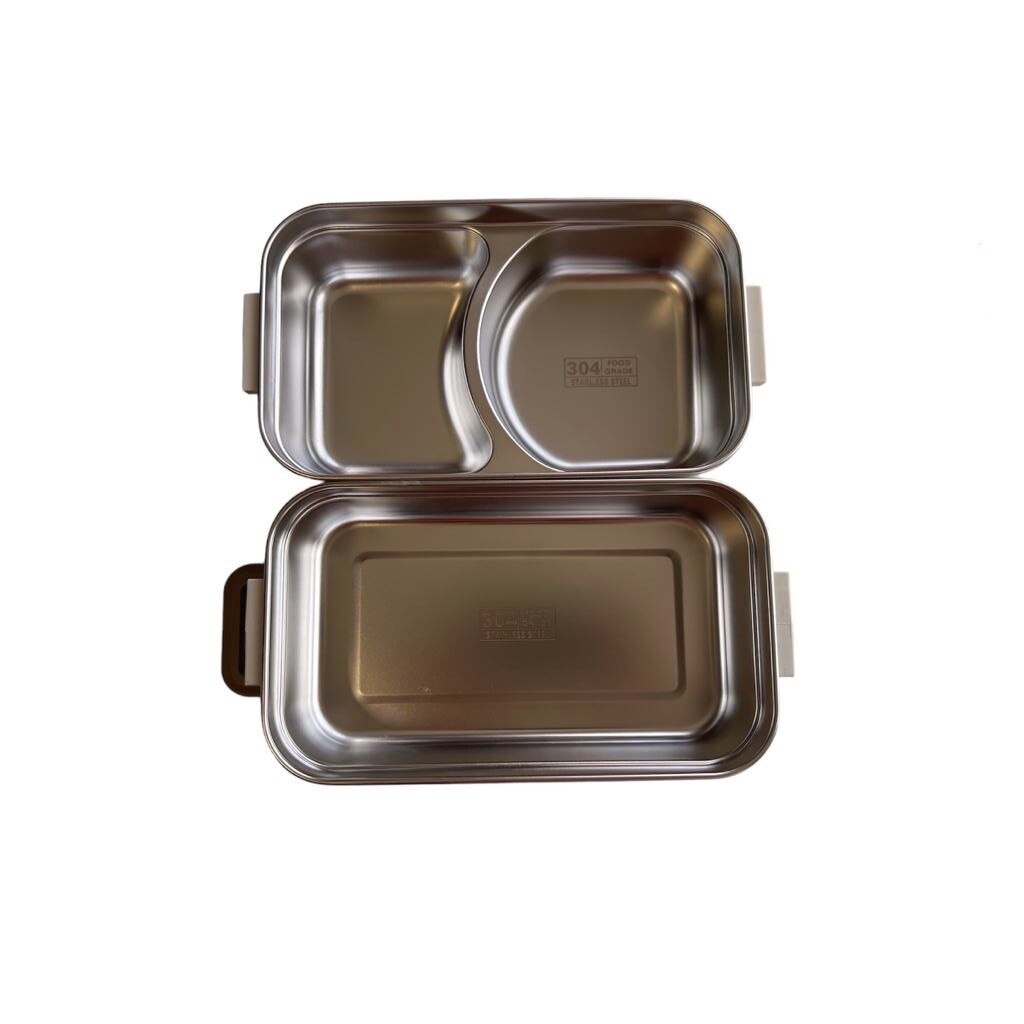 Caserola pentru mancare Solid Volt, bento box din inox, cu geanta ...