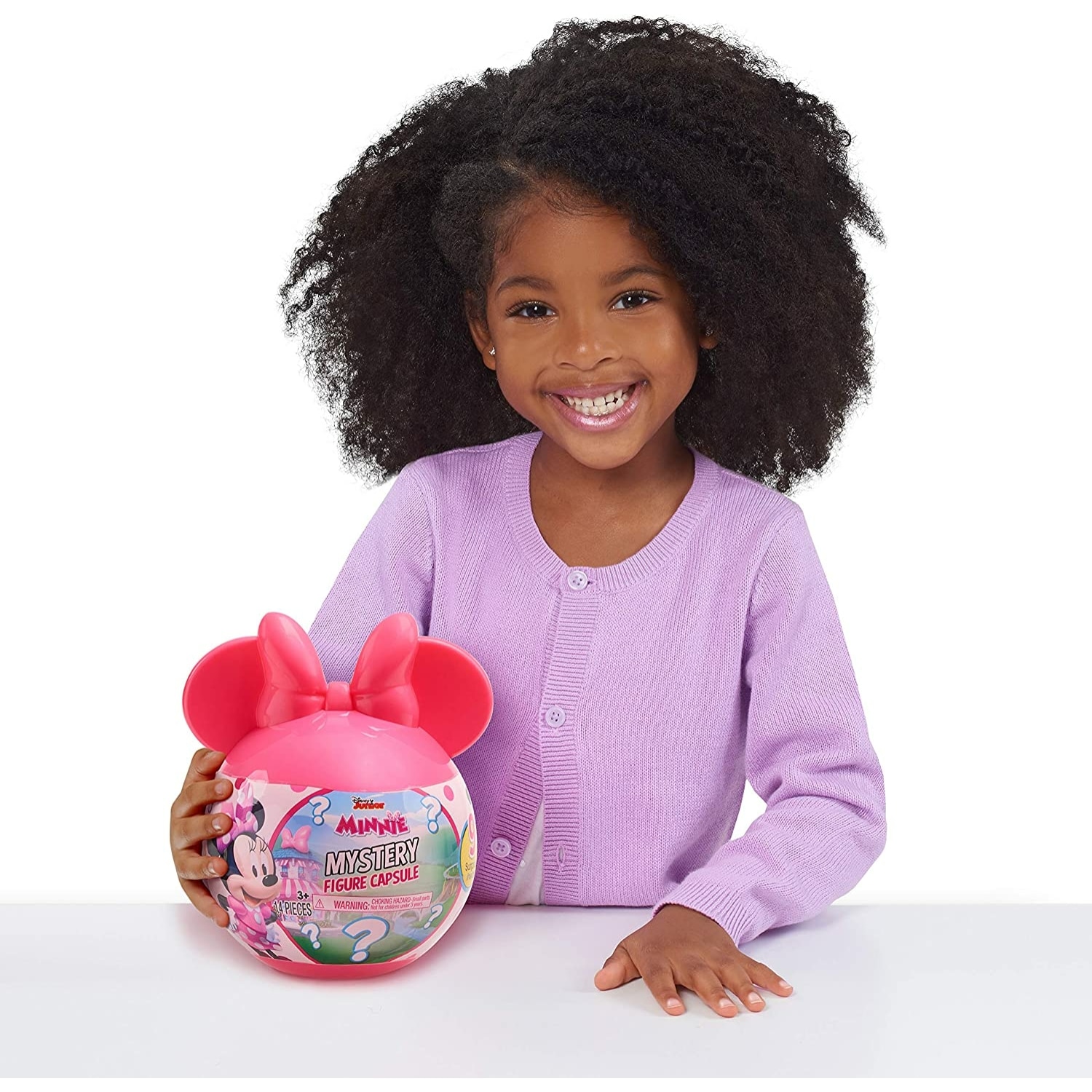 Disney "Mystery" Minnie egér óriás fej 8 darab figurával és 1 darab ...