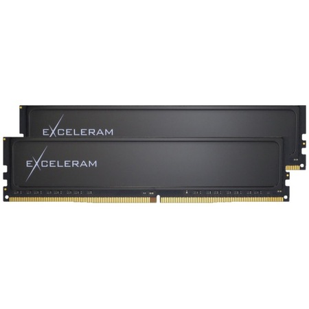 Memorie DIMM DDR4 Exceleram 16GB 3200Mhz (2x8GB) Dark cu radiator negru ...