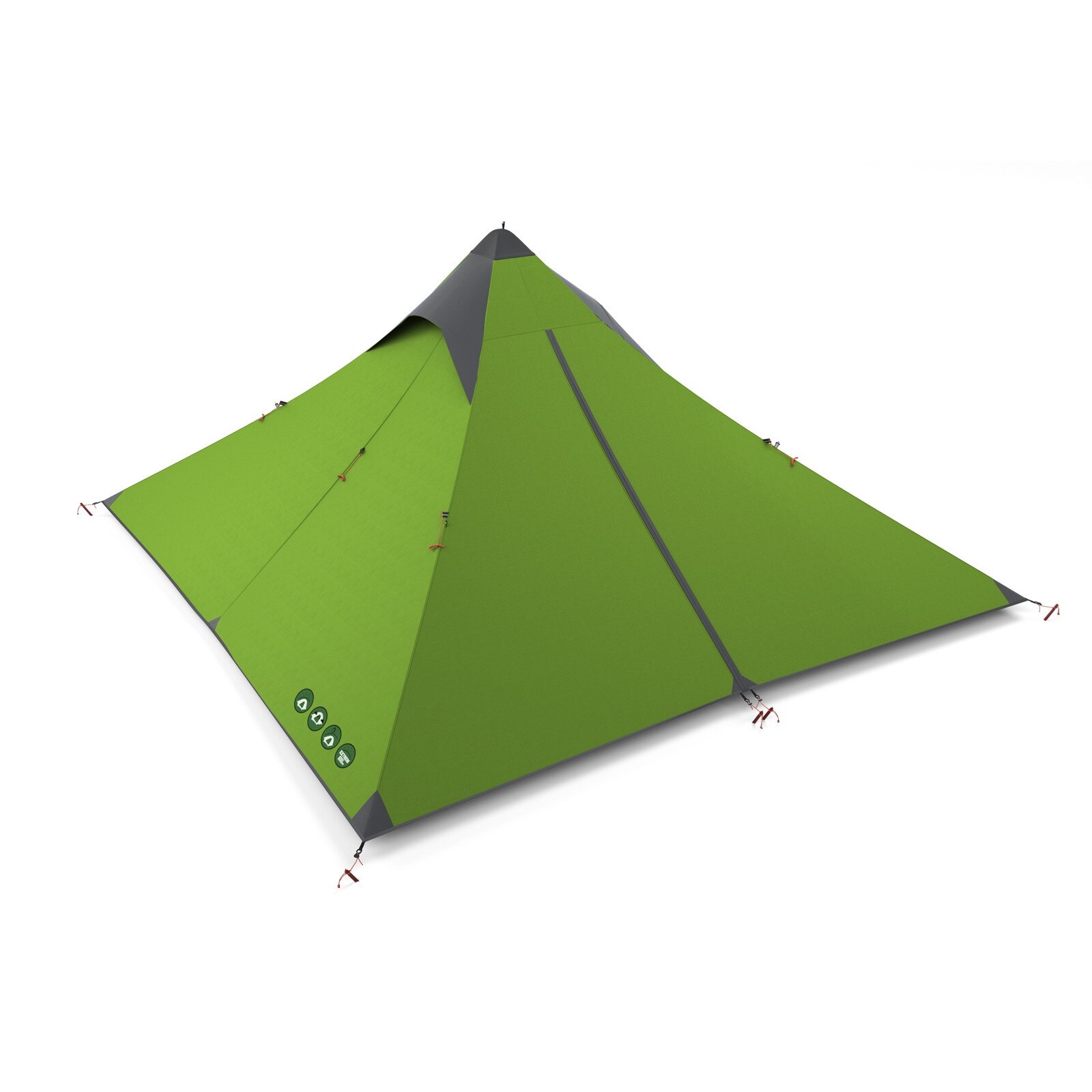 Cort, HUSKY Sawaj Trek 3, verde, 2 persoane, 230x230x135 cm - eMAG.ro