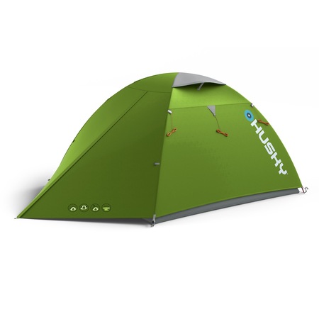 Cort, HUSKY Sawaj 3, verde, 3 persoane, 210×270×130 cm - eMAG.ro