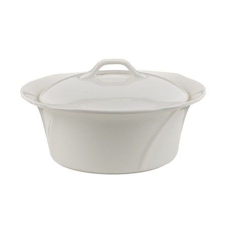 Vas servire supa, Witek Home, Portelan, 1,5l, Alb - eMAG.ro