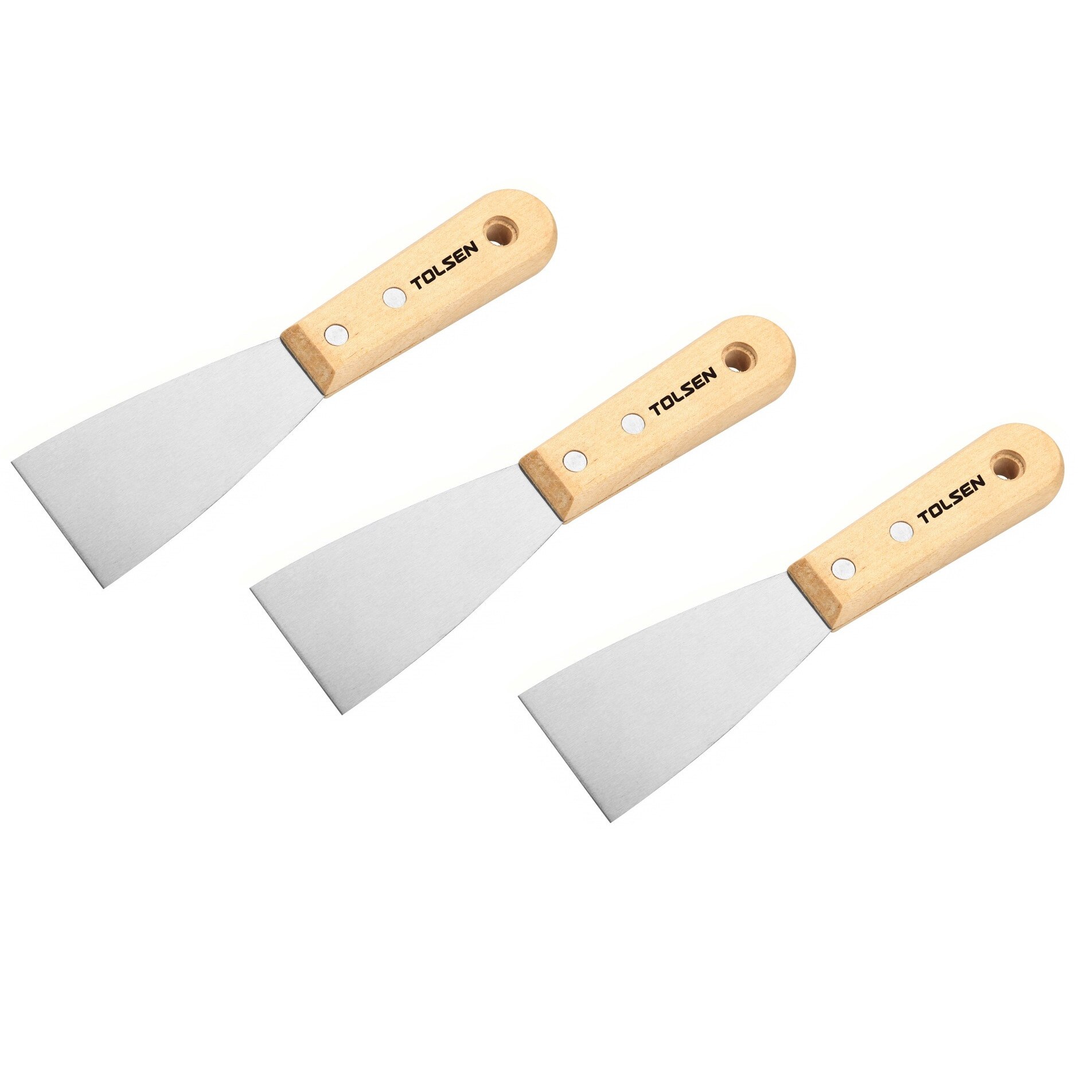 Set 3 buc, Spaclu cu dim de 50mm, 75mm, 100mm, pentru pereti cu maner ...