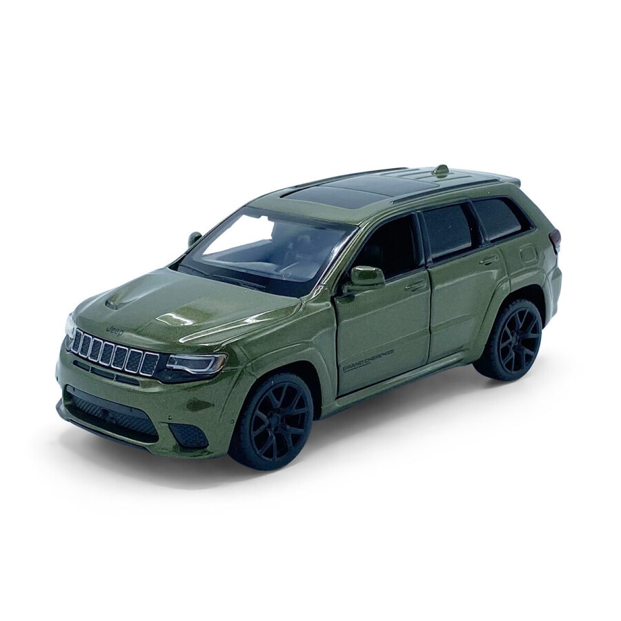 Macheta auto Tayumo Jeep Grand Cherokee Trackhawk, 1:36, Green - eMAG.ro
