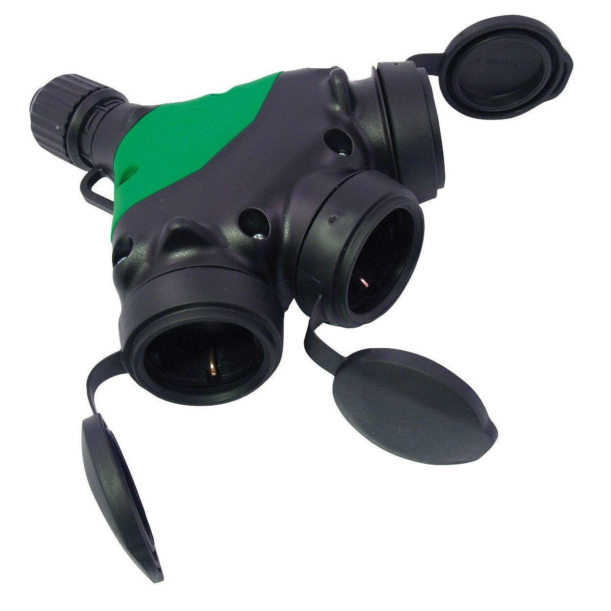 Priza Tripla Portabila Profi Cu Capac Si Protectie 16A IP44 Hi-Pro ...