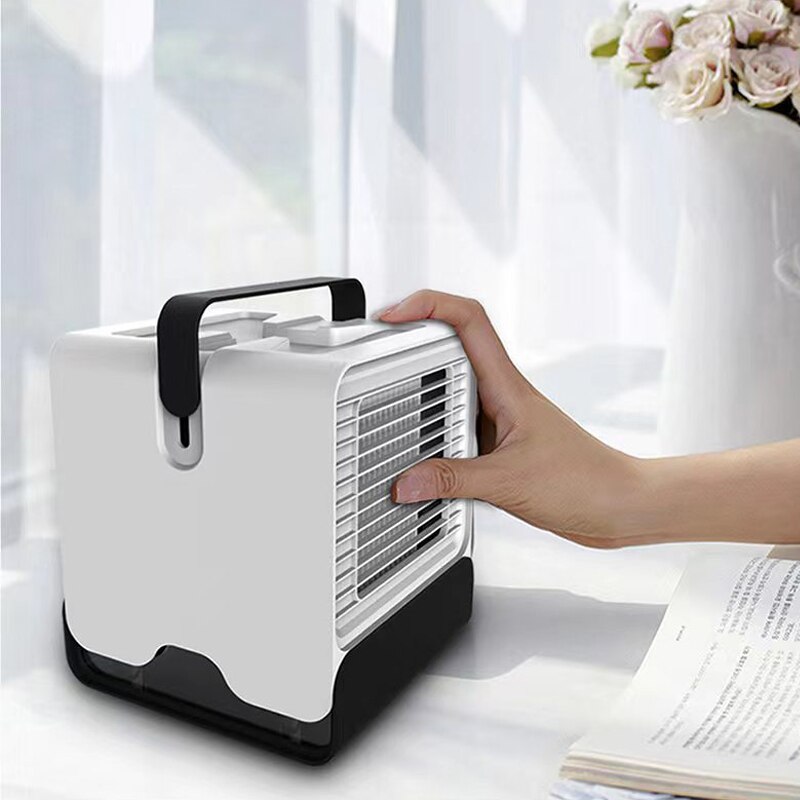 Mini racitor portabil de aer, Plastic, USB, Alb - eMAG.ro