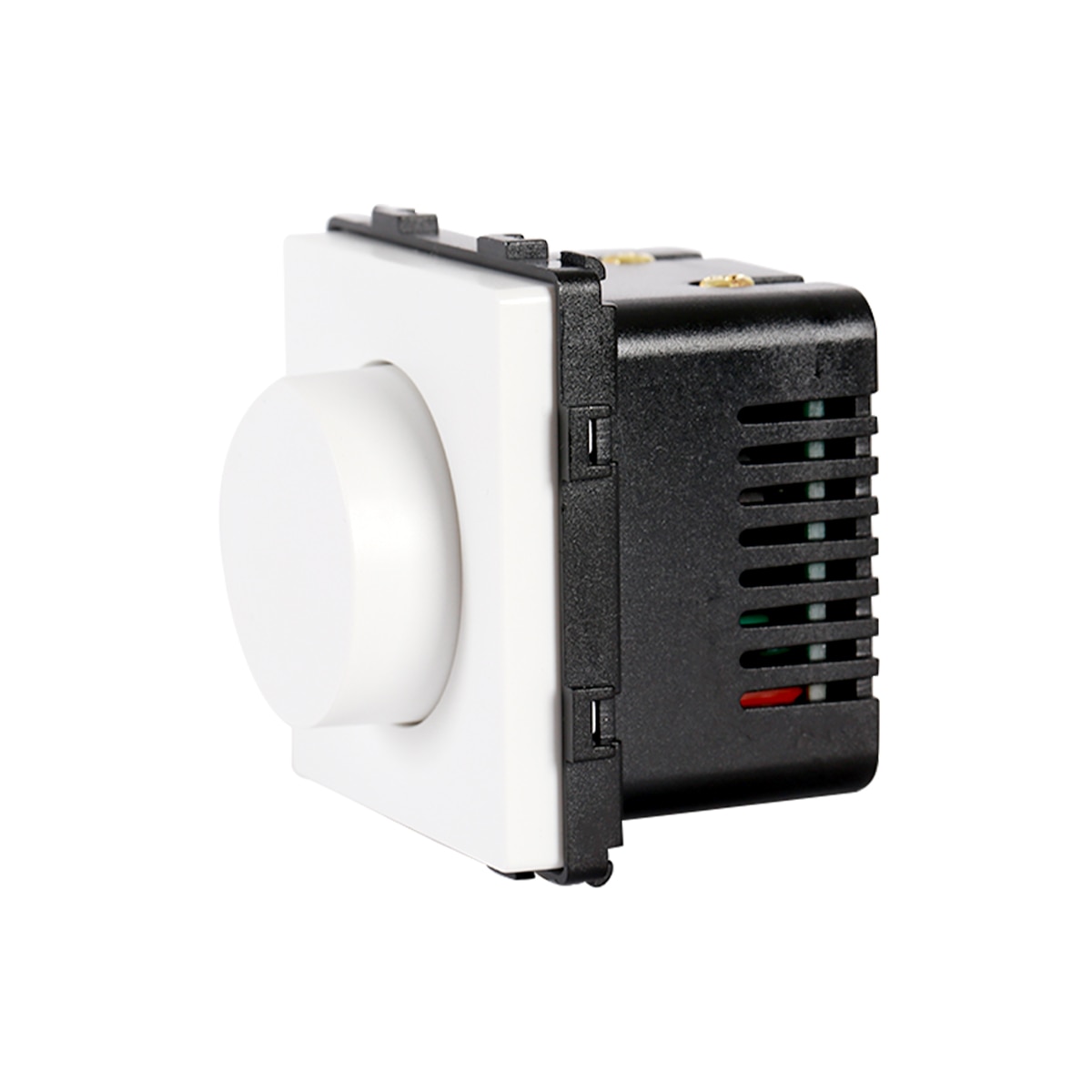 Dimmer rotativ, LUX-ON, Mecanic, Modul fara cadru, Alb - eMAG.ro