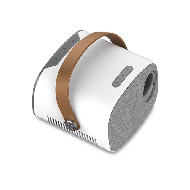 CHIGOODS, Projektor LED projektor Full HD，Támogassa az Apple/Androidot ...