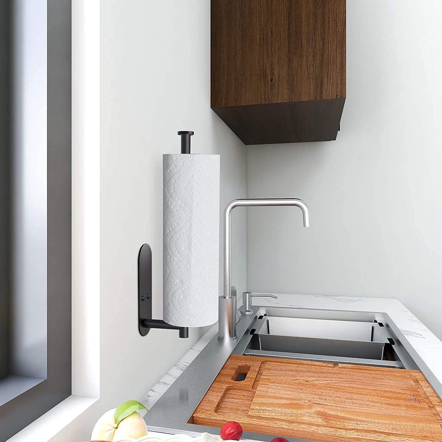 Suport montabil rola prosoape de hartie bucatarie, EZGETOP®, 27.5 cm ...