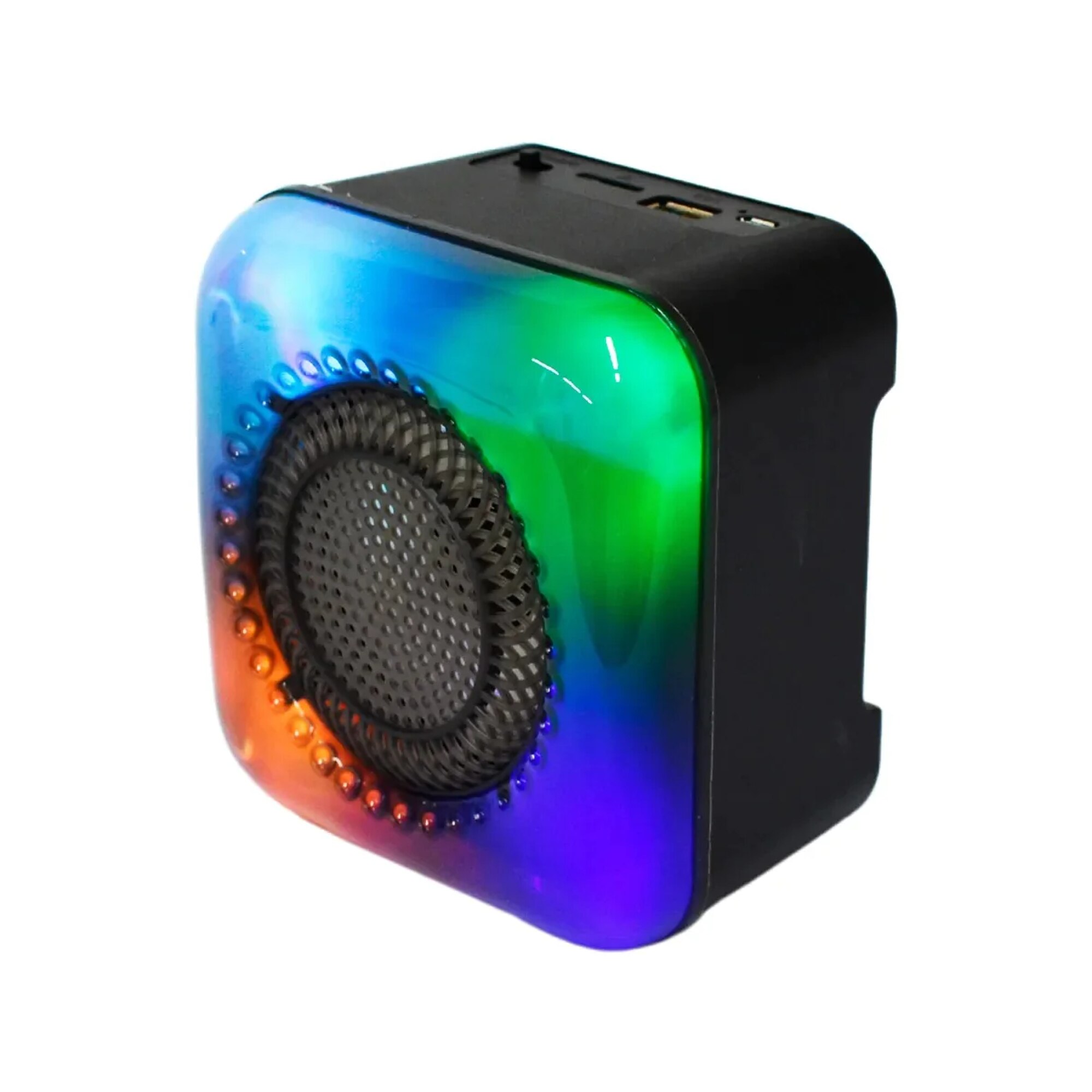 Boxa Portabila Wireless GTS1373, Putere 20W, Bluetooth, Lumini LED ...