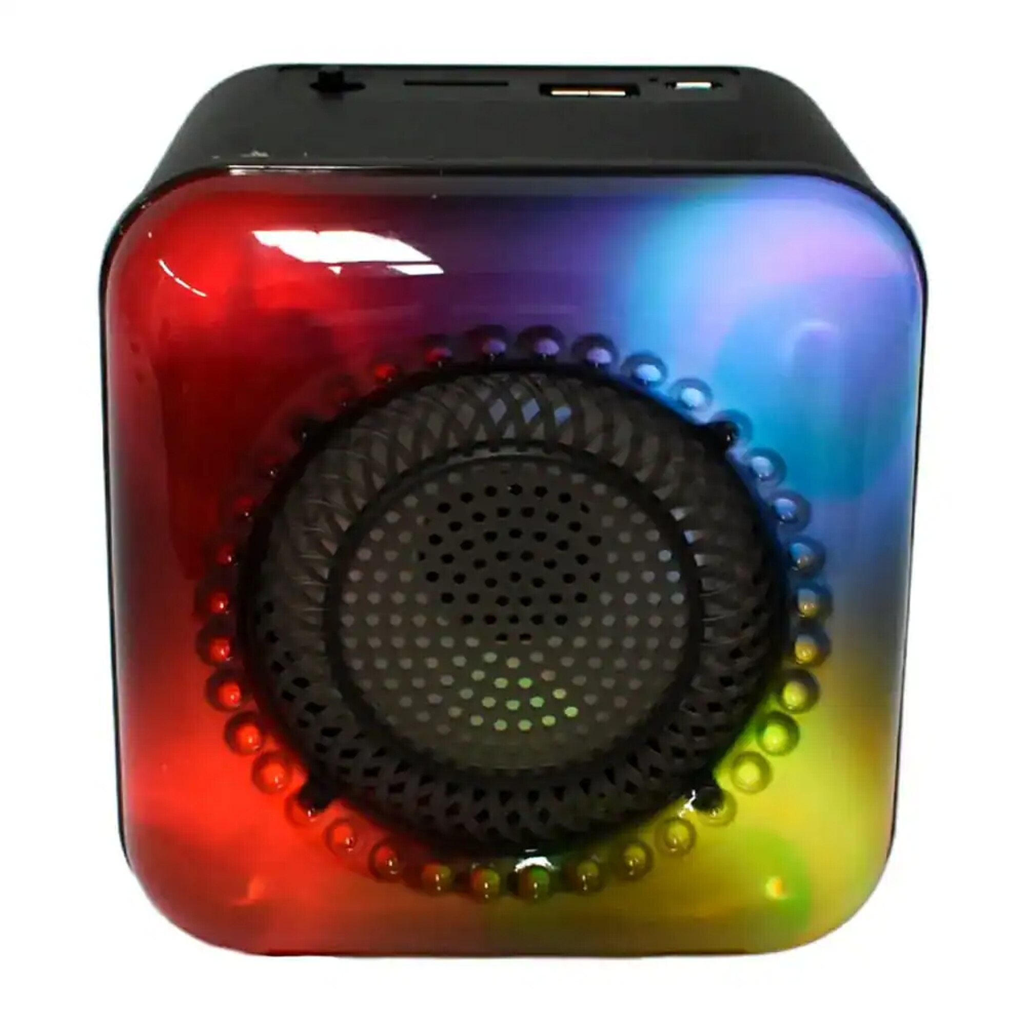 Boxa Portabila Wireless GTS1373, Putere 20W, Bluetooth, Lumini LED ...