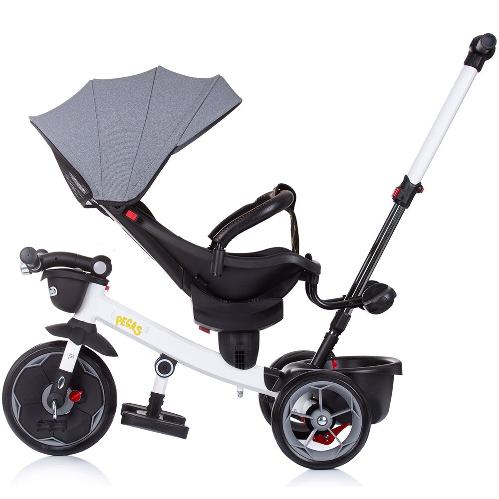 Tricicleta Chipolino Pegas cu sezut reversibil platinum - eMAG.ro