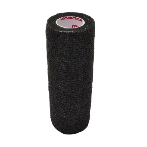Bandaj elastic autoadeziv 15cm - Negru - eMAG.ro