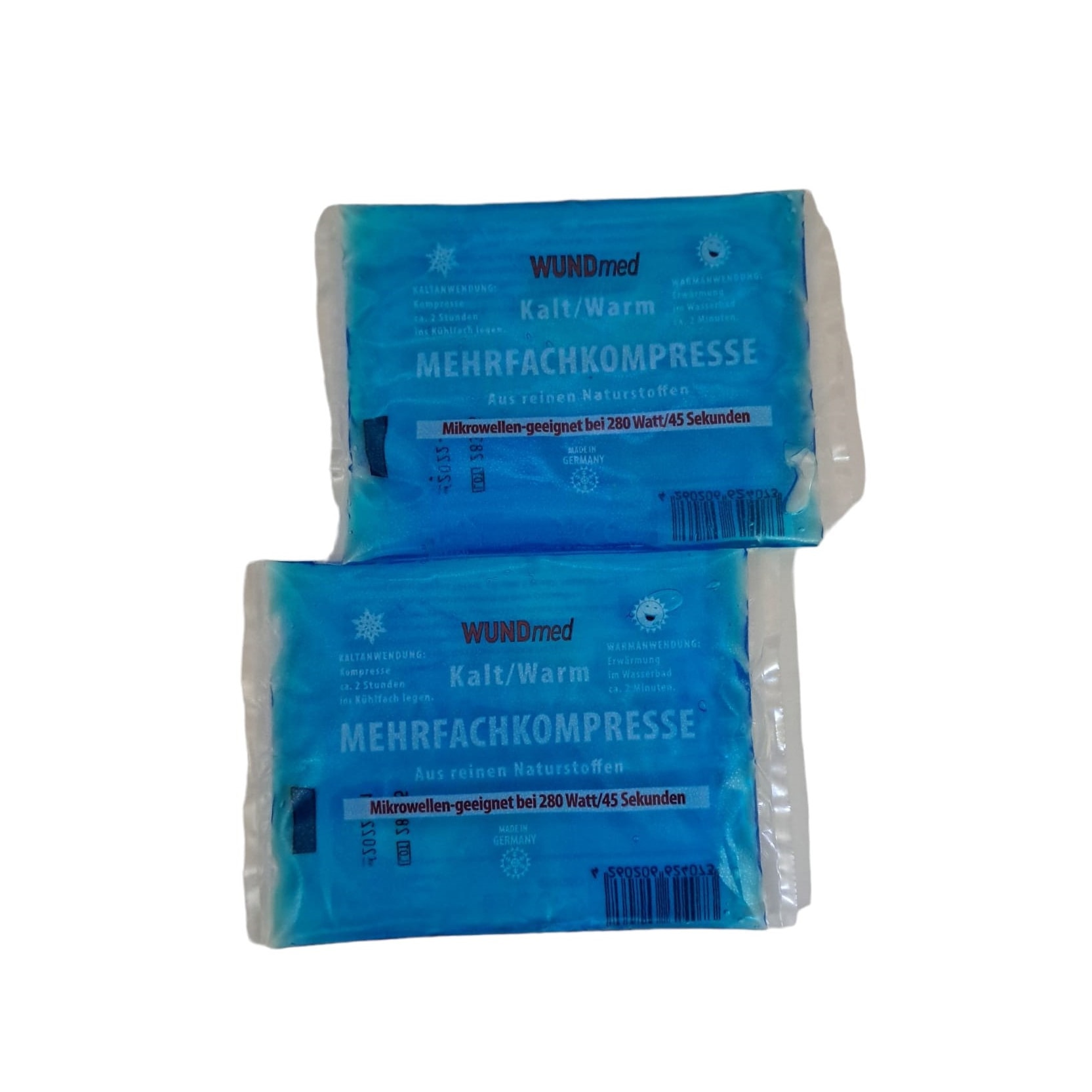 Set 2 Comprese Rece - Cald cu gel termic 12 x 8.5 cm, WundMed - eMAG.ro