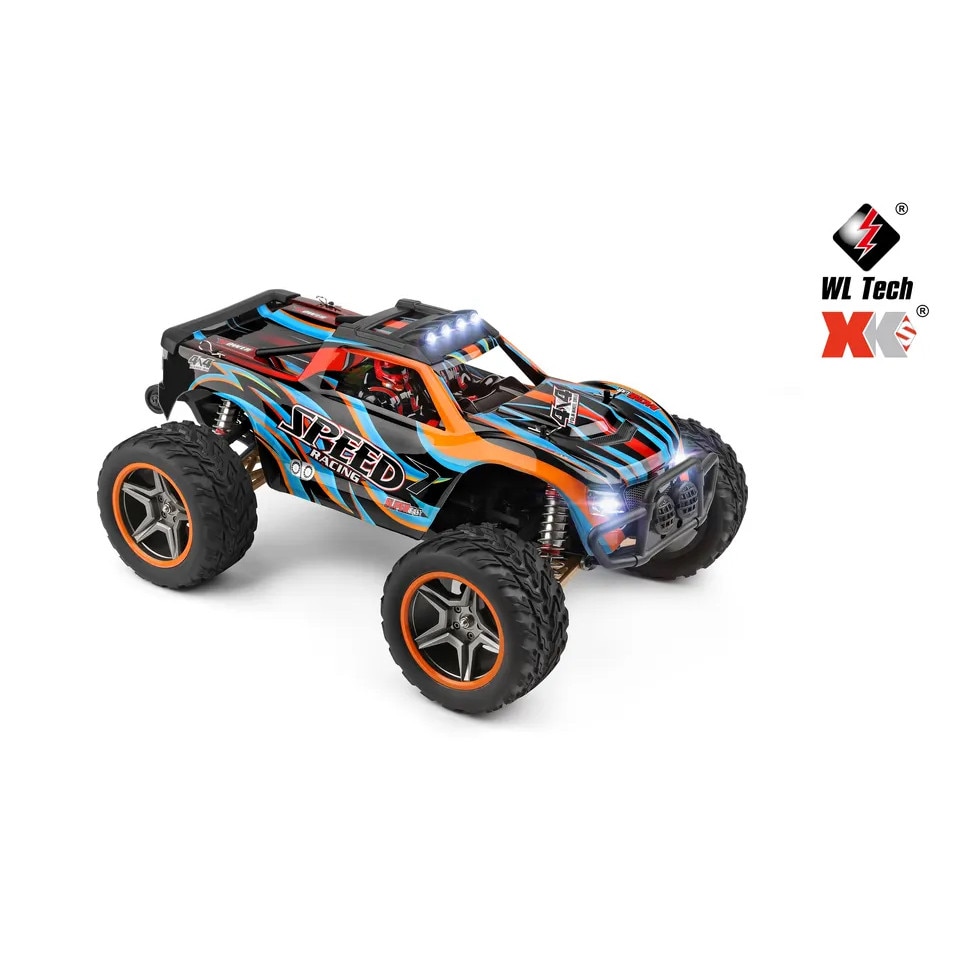 Masina cu telecomanda, RC, offroad, MT 4x4 WLToys 1:10, 45km/h, piese ...