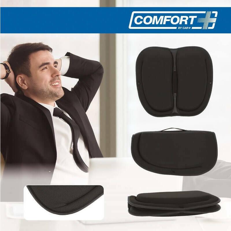 Perna scaun cu spuma memorie, 40x35cm, pliabila, Comfort+, RK19052 Car+ ...