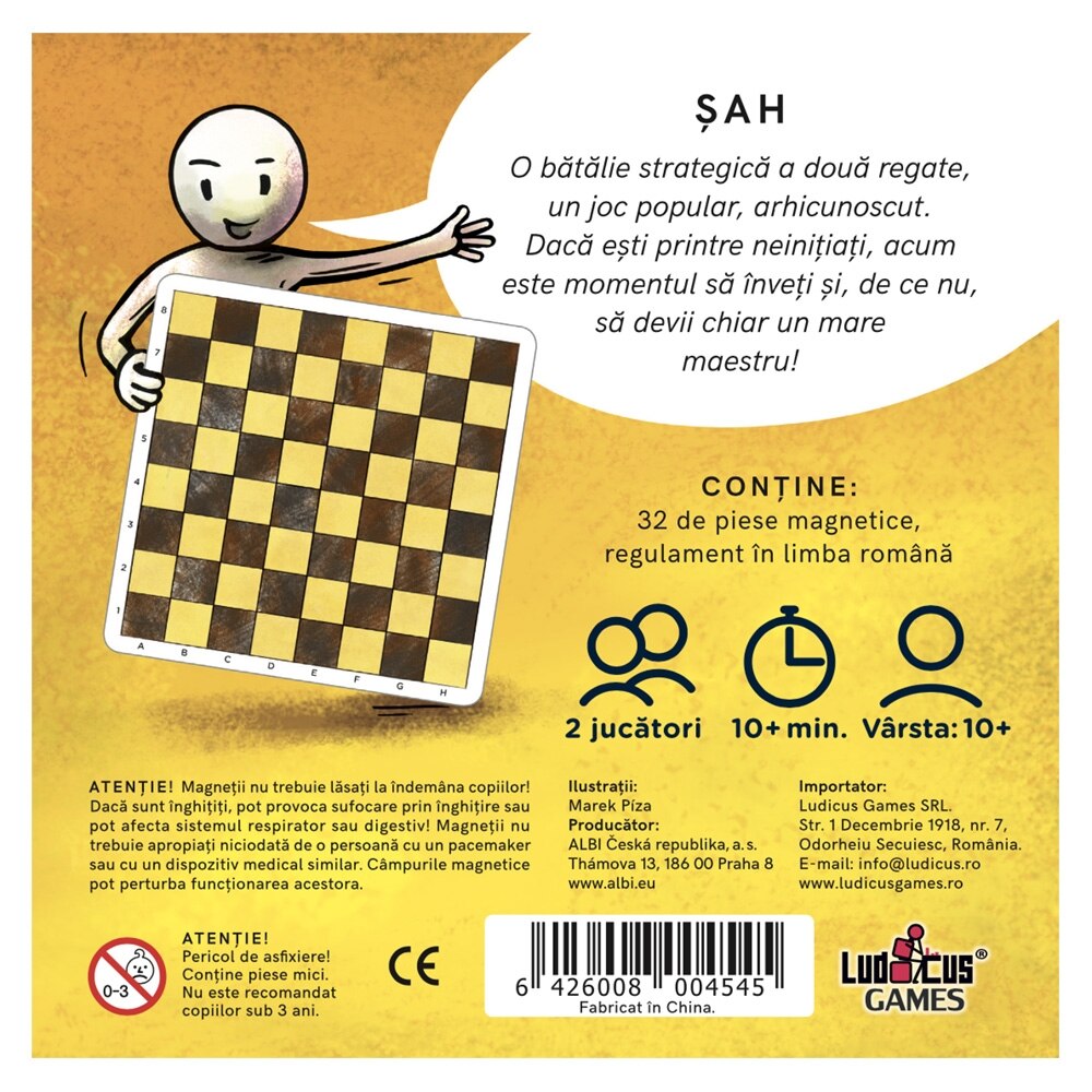 Joc magnetic - Sah - eMAG.ro